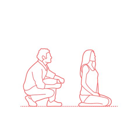 Kneeling Pose Front