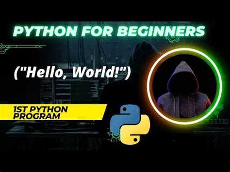 Learn Python Python Program Example Hello World YouTube