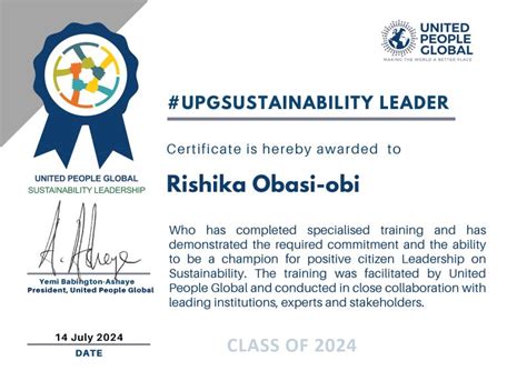 rishika jaiswal on linkedin upgsustainability leadership