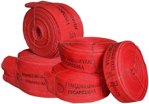 Рукав пожарный Русарсенал Латексированный 65 мм РПМ(Д)-65-1,6-ИМ-УХЛ1 в ...