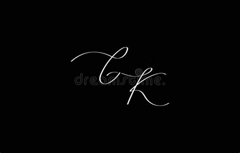 Cursive Ck Stock Illustrations 2 Cursive Ck Stock Illustrations