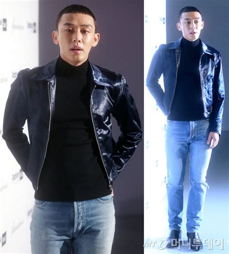 유아인 프리마돈나 패션쇼 참석…반삭 헤어스타일 눈길 스타일m