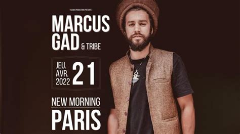 Marcus Gad Une Tournée Et Des Albums à Gagner Reggae Fr
