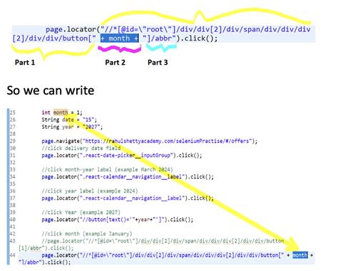 handle calendars and date picks using playwright java rahul shetty