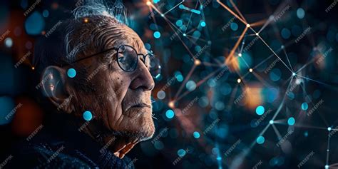 Premium Photo Artificial Intelligence Recreates A Portrait Of A Wise Elderly Scholar Concept