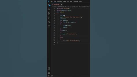 Prime Number In C Cod Coding C Programminglanguage Codingcontest Code