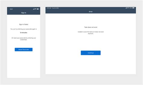 Error Handling Sap Fiori For Ios Design Guidelines