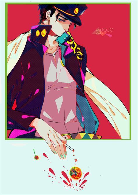 Kuujou Joutarou Stardust Crusaders Page Of Zerochan Anime