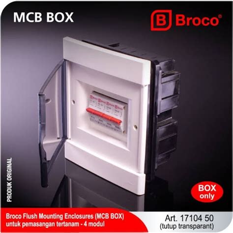 Jual Box Mcb Inbow 4 Group 4 Module Broco 17104 Shopee Indonesia