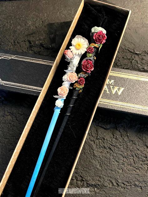 Celestial Moon Crystal Wand Handmade Fairy Magic Wand For Cosplay