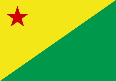 Bandeira Do Estado Do Acre PNG Transparent Image PNG