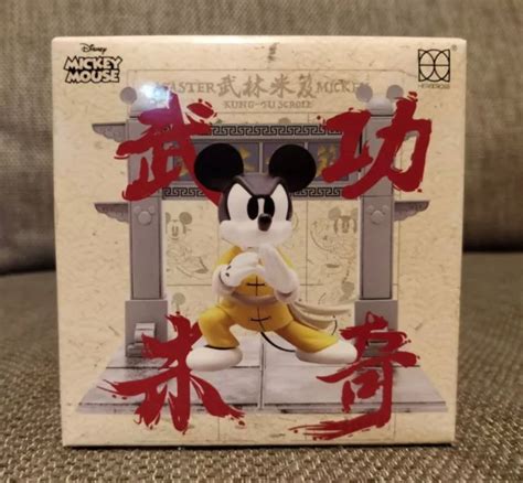Herocross Disney Master Mickey Kung Fu Scroll Single Blind Box Mindzai Toy Shop
