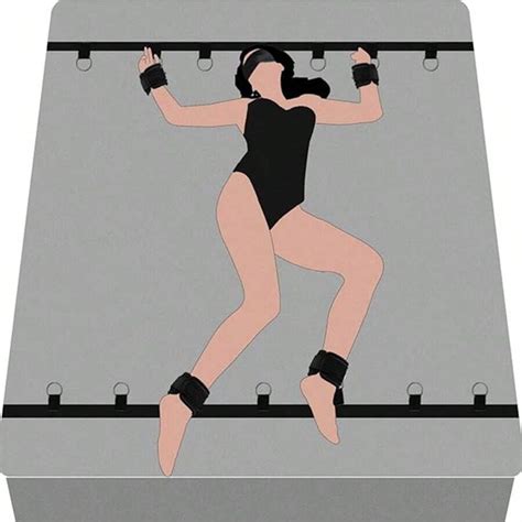 Sex Bondage Bdsm Kit Under King Queen Bed Restraints Set With