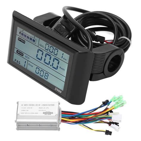 Kit de contrôleur de moteur sans balais V V A contrôleur de moteur sans balai LCD S