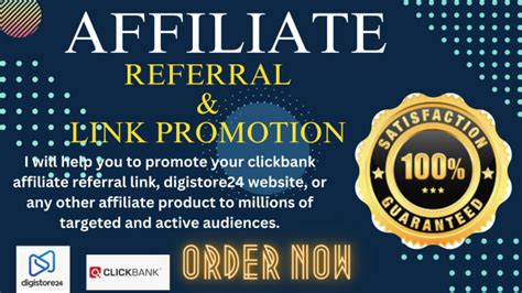 Affiliate Referral Link Promotion Digistore Clickbank Affiliate Link
