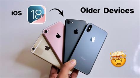 Ios 18 On Iphone 6s 7 8 And X Ios 18 New Update On Older Devices