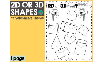 2D And 3D Shapes Assessment By Teach Simple