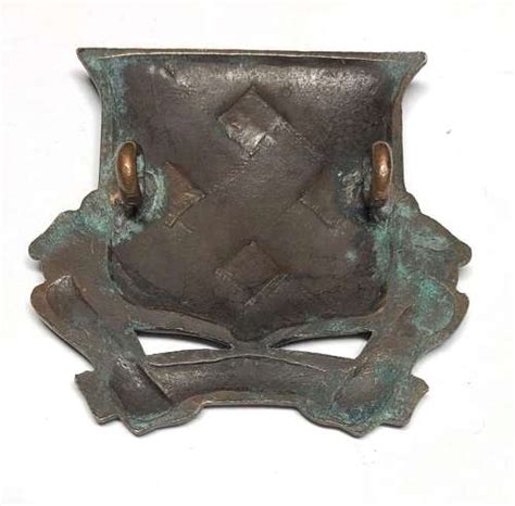 Rutlish School Otc London Surrey Cap Badge