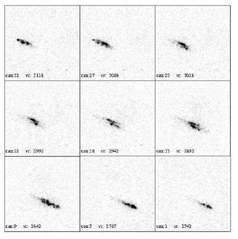 Some Of The H α Radial Velocity Maps Of Eso 379 006 The Maps Were