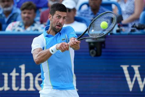 Novak Djokovic Rips Open Shirt After Winning Cincinnati Open