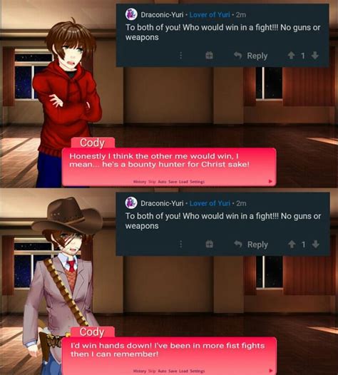 Who Would Win In A Fight Au Qanda Ddlc