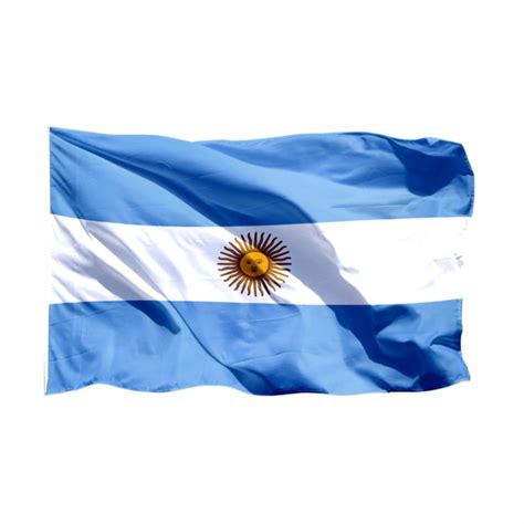 Bandera Argentina 75x120cm Con Tiras Easy