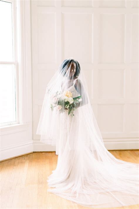 Cathedral Veil Drop Veil Blusher Veil Wedding Veil Long Veil