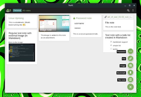 Encrypted Evernote Alternative Turtl V Includes Rewritten Server New Spaces Feature Linux