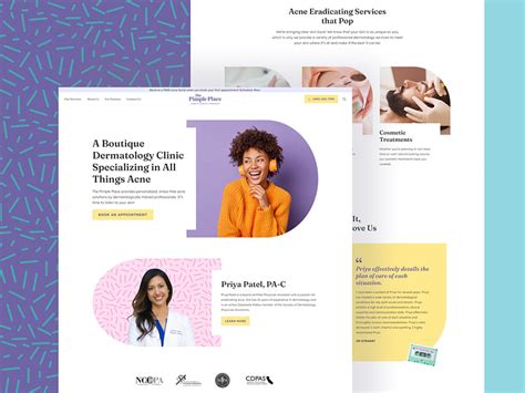 The Pimple Place Desktop Website By Just Digital Inc On Dribbble