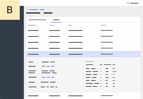 The Best Way To Compare Row Details In Table User Experience Stack Exchange