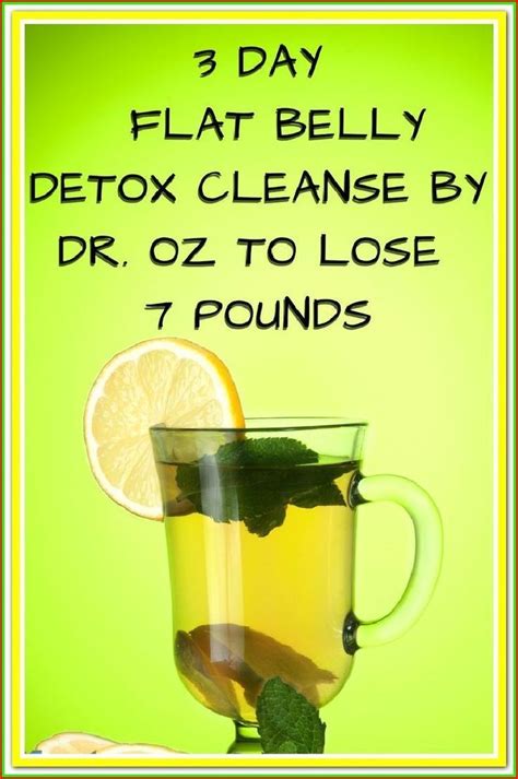 3 Day Flat Belly Detox Drink Artofit