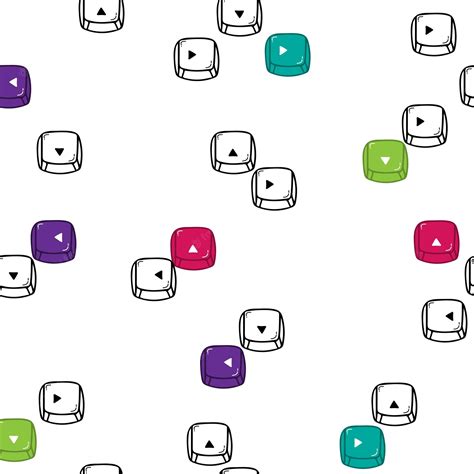 Premium Vector Computer Keyboard Background Seamless Abstract Vector Pattern Texture Seamless