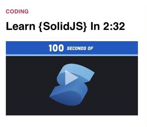 Learn Solidjs Rwhatin10