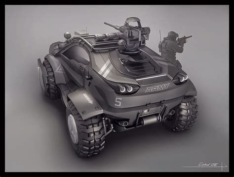 Concept Design For A Modern Military Vehicle — Polycount