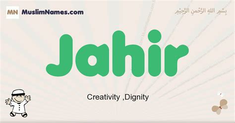 Jahir muslim boys name and meaning, islamic boys name Jahir