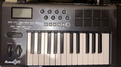 Axiom M Audio Axiom 25 Key USB MIDI Keyboard Controller 2000s Reverb