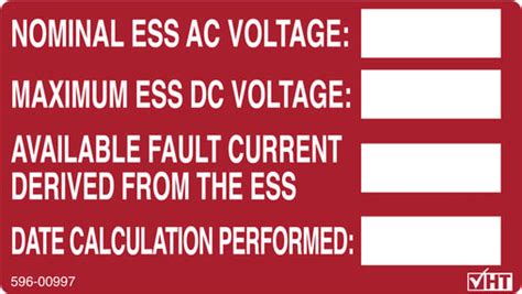 Hellermanntyton 596 00997 Solar Label Printable Energy Storage