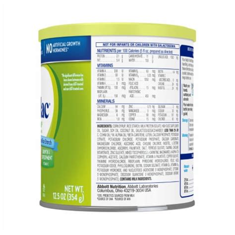 Similac® For Spit Up Powder Sensitive Infant Formula With Iron 125 Oz
