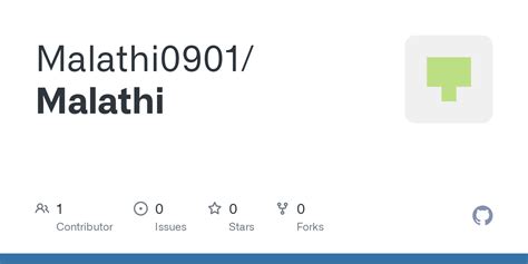 Github Malathi0901 Malathi