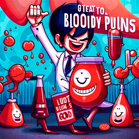 Sink Your Teeth Into Fun Hilarious Blood Puns For A Bloody Good Time