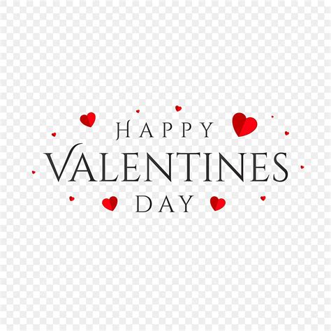 Valentines Day Lettering Vector Hd Png Images Happy Valentines Day