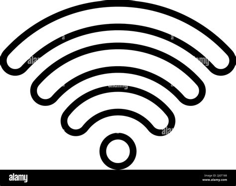 Interface Wireless Icon Stock Vector Image And Art Alamy