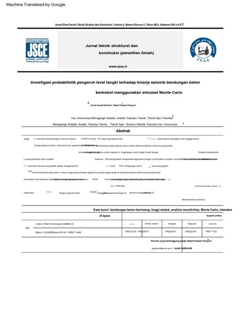 Transprobabilistic Investigation Of The Effect Of Reservoir Height On