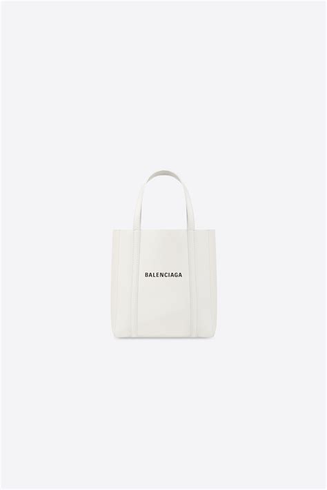 [발렌시아가] 에브리데이 Xxs 토트백 인 화이트 551815 D6w2n 9066 Balenciaga