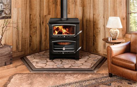 N550 Dimplex Nectre Dual Purpose Wood Stove Wood Oven Combo Radiant He