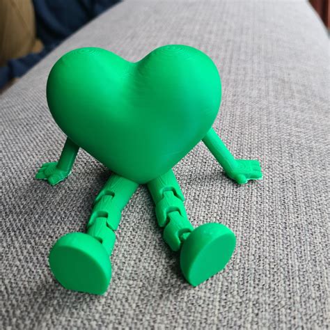 3d Flexible Heart Stl File T For Girlfriend 3d Print File 3d