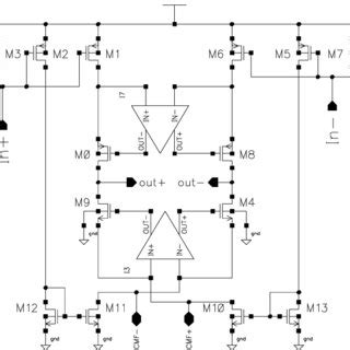 Fully Differential Current Source Circuit Download Scientific Diagram
