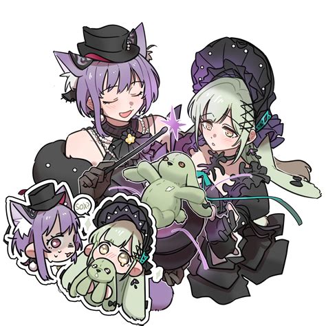 Wakaba Mutsumi Yuutenji Nyamu Arknights Bang Dream Bang Dream It