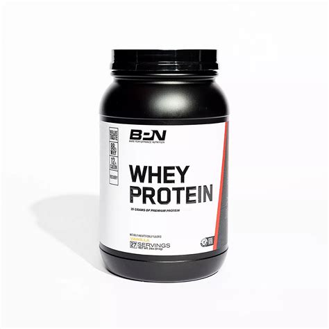Bpn Bare Performance Nutrition Whey Protein Powder Supplement Academy