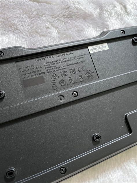Logitech Classic Keyboard K100 Computers And Tech Parts And Accessories
